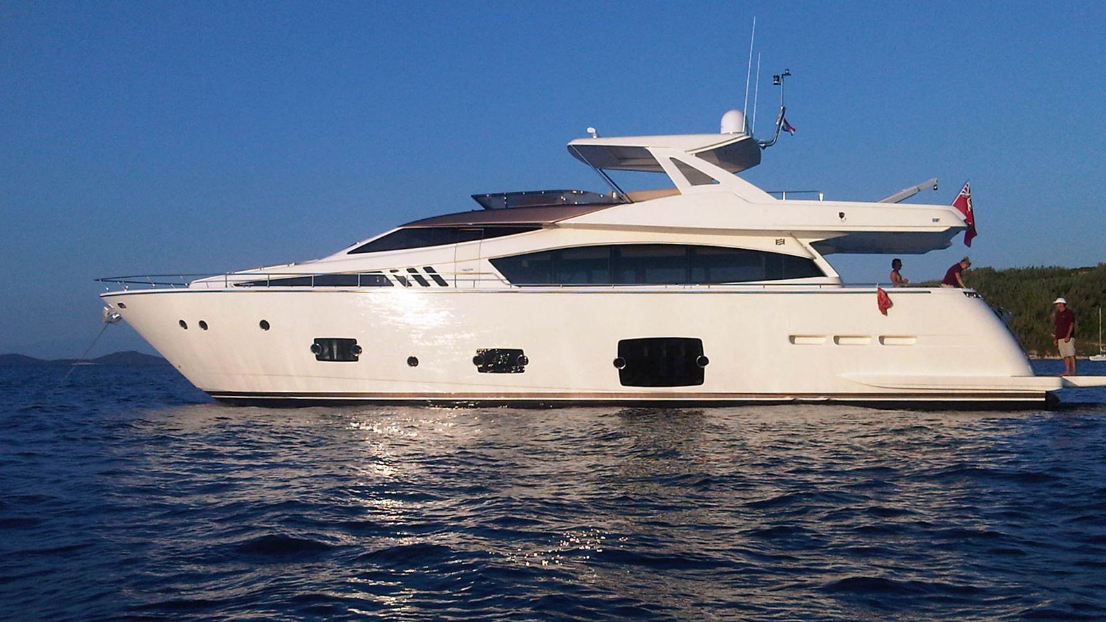 Ferretti motor yacht Elevation sold